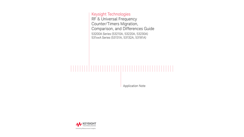 53200 Series RF and Universal Frequency Counter / Timers | Keysight